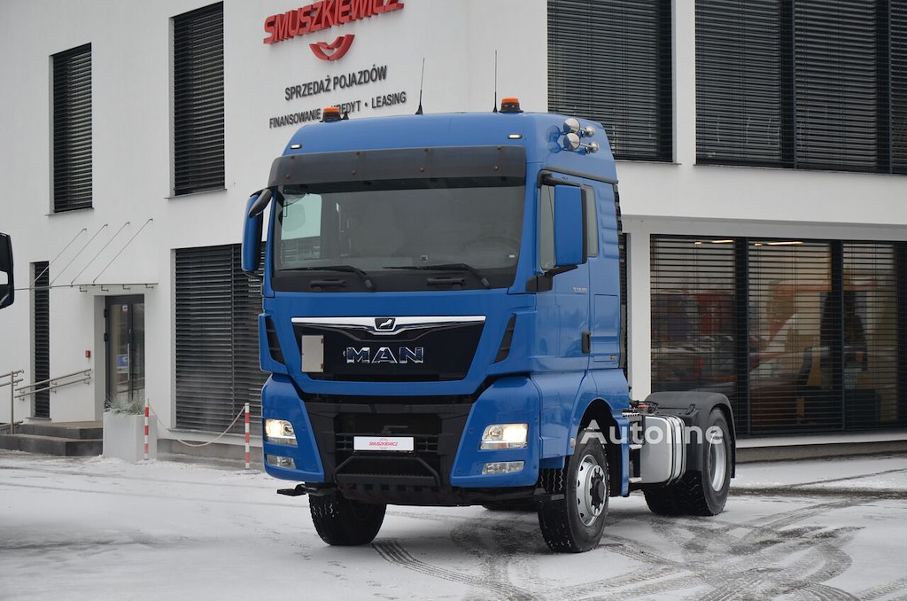MAN MAN TGX 18.500 HYDRODRIVE 4X4 HYDRAULIKA NAVI DE 0826 tegljač