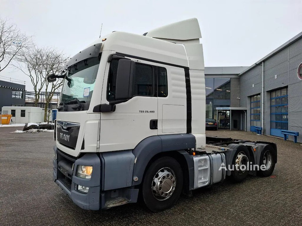 MAN TGS26.480 / LIFT+LENKACHSE / ACC / LWDS / NAVI / FRIDGE / AUTOMA tegljač