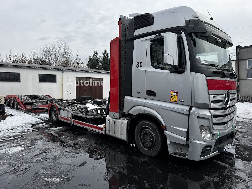 Mercedes-Benz Actros 1842 autotransporter + prikolica autotransportera