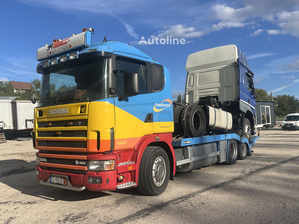 Scania 164 480 Manual GS-MEPPEL autotransporter