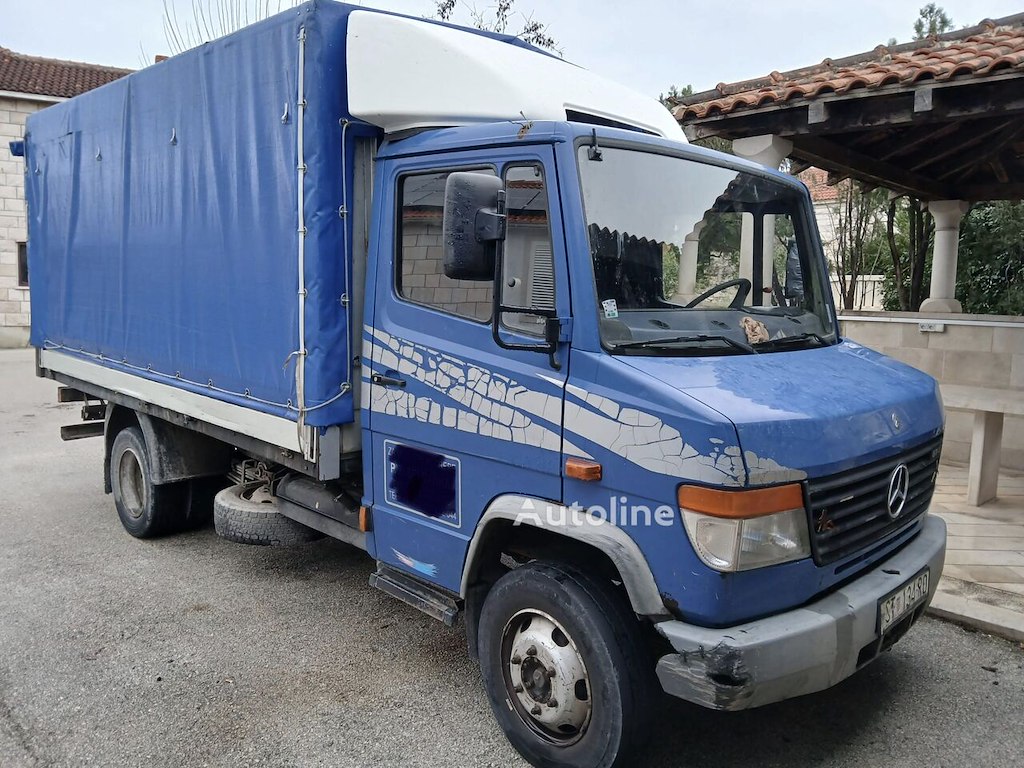Mercedes-Benz vario 814 stake body with tarpaulin kamion s ceradom