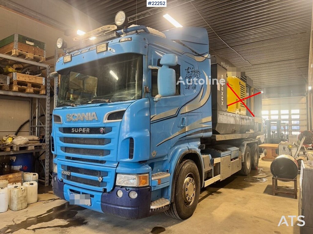 Scania R560 Krokbil – Eu-godkjent kamion platforma