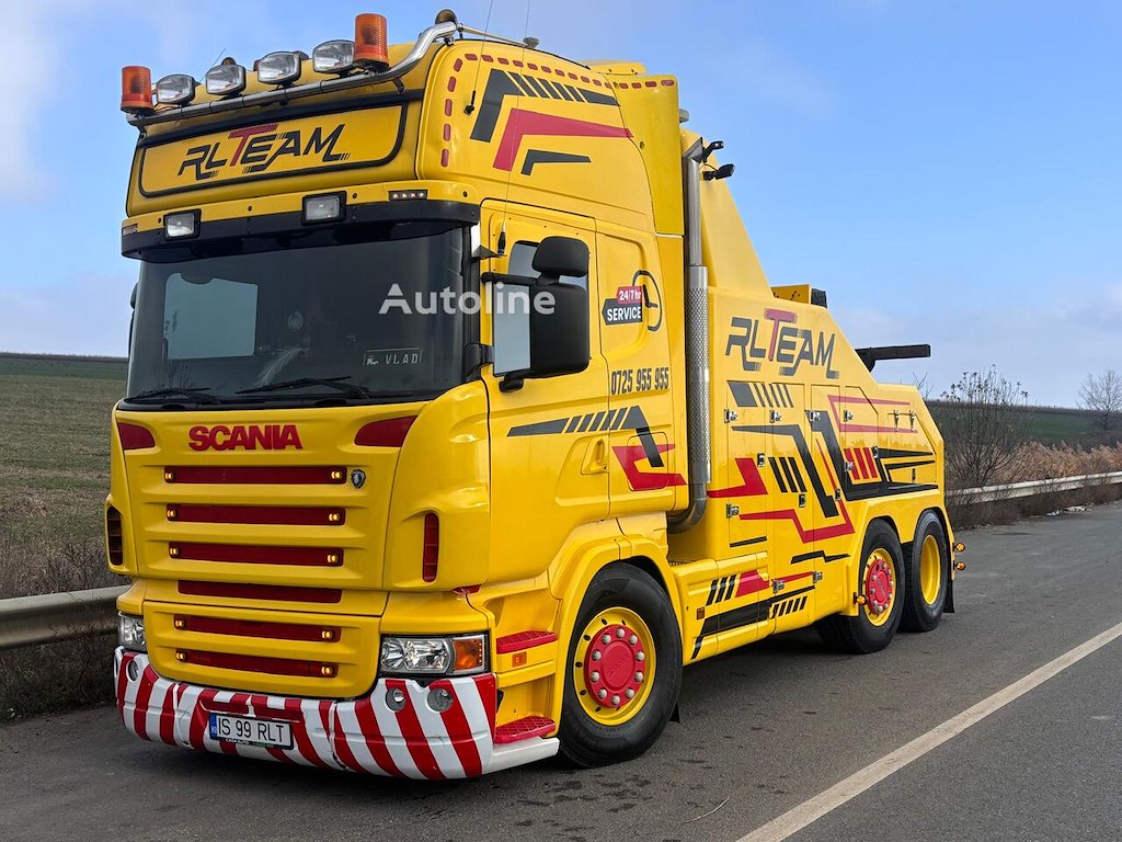 Scania V8 šlep auto