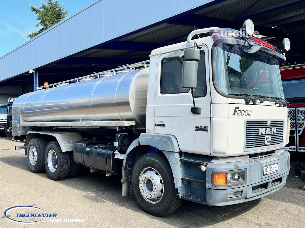 MAN 26.403 Manuel, Retarder, Reduction axle, 14250 liter autocisterna