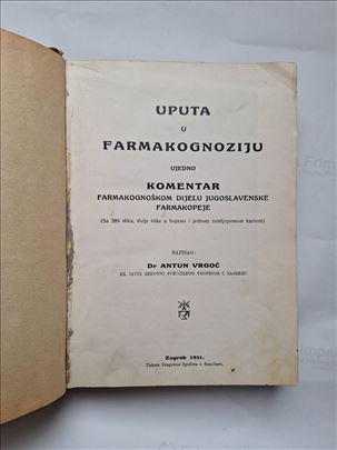 Uputa u farmakognoziju