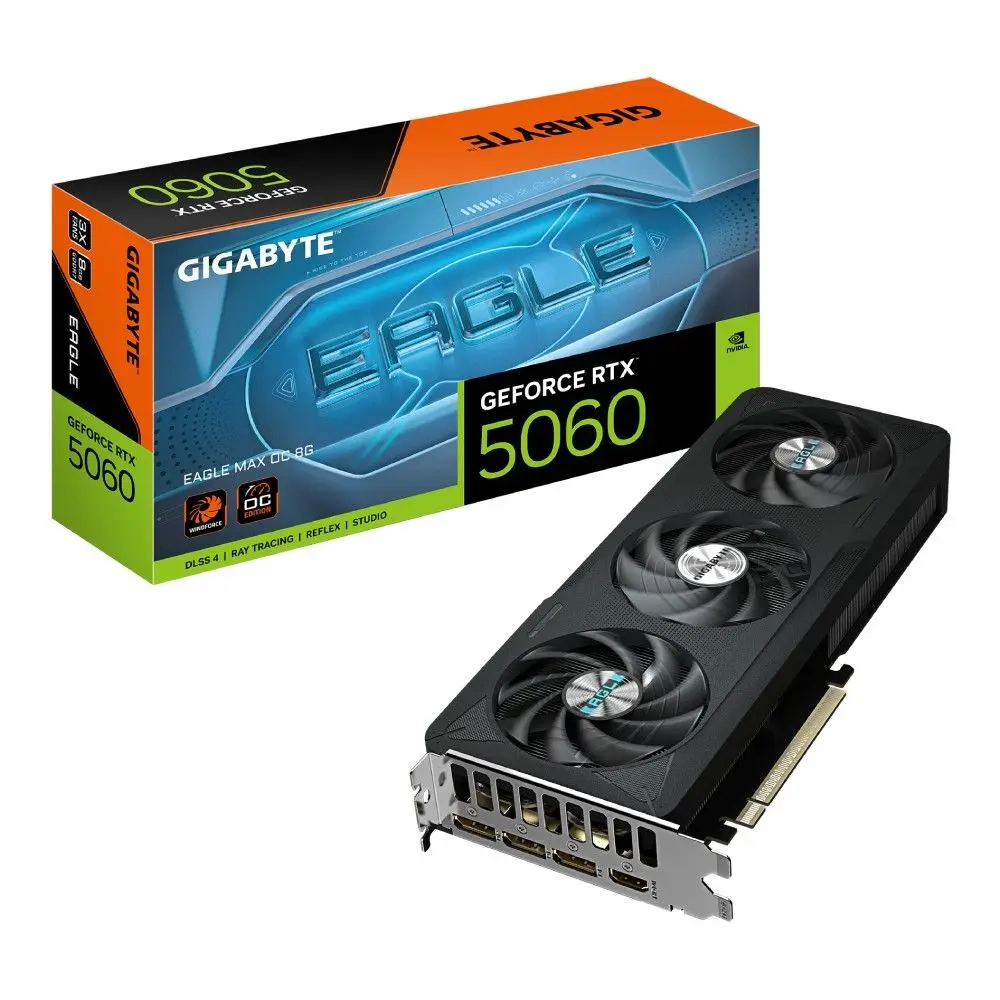 GIGABYTE GeForce RTX 5060 EAGLE MAX OC 8GB