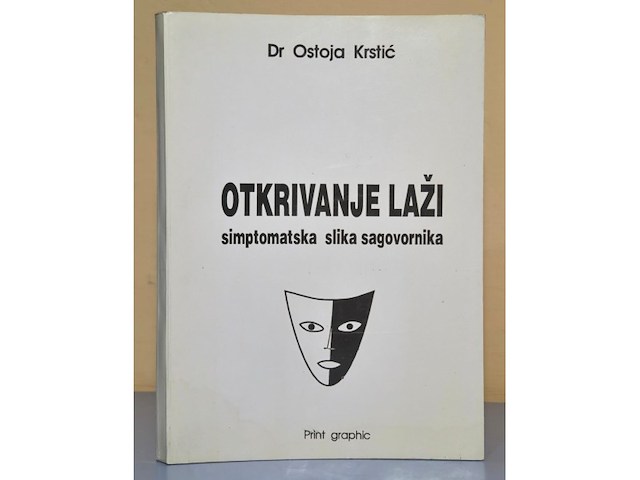 OTKRIVANJE LAŽI simptomatska slika sagovornika