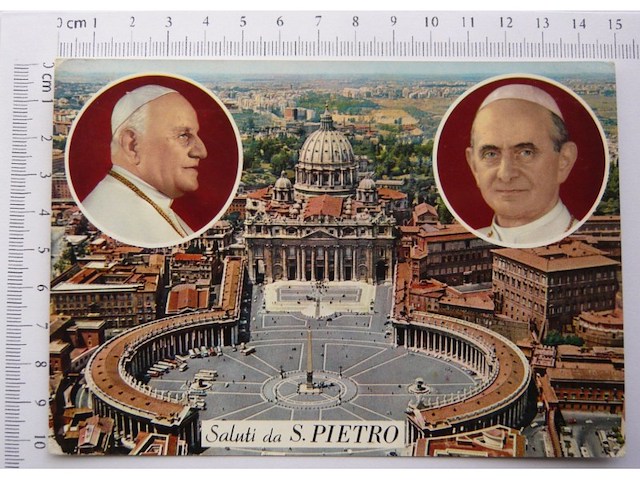City of the Vatican, Vatikan, Saluti da S. Pietro