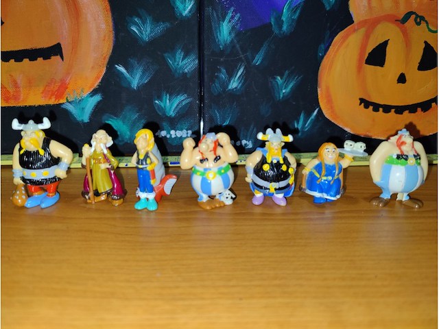 Asterix i Vikinzi - Kinder set od 7 figura