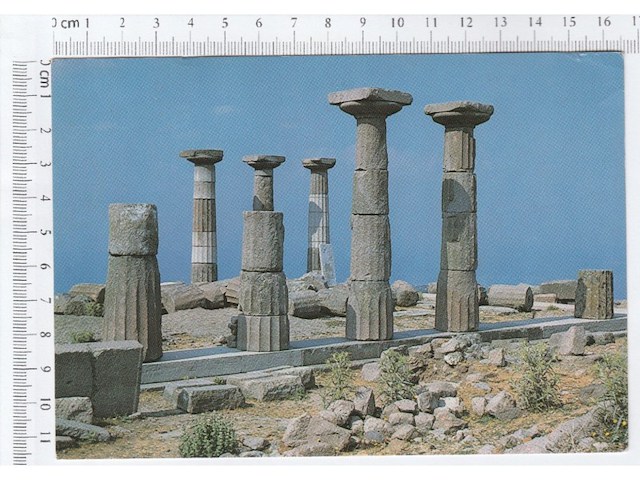 Çanakkale Behramkale, Assos - Athena Tapınağı, Turska