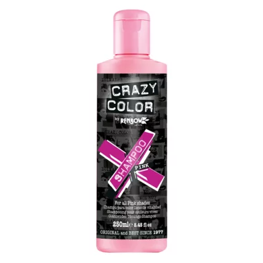 CRAZY COLOR Šampon za farbanu kosu bez sulfata - roze 250 ml