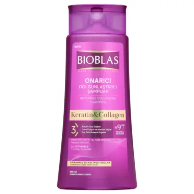 BIOBLAS Šampon za volumen kose - kolagen i keratin 360 ml