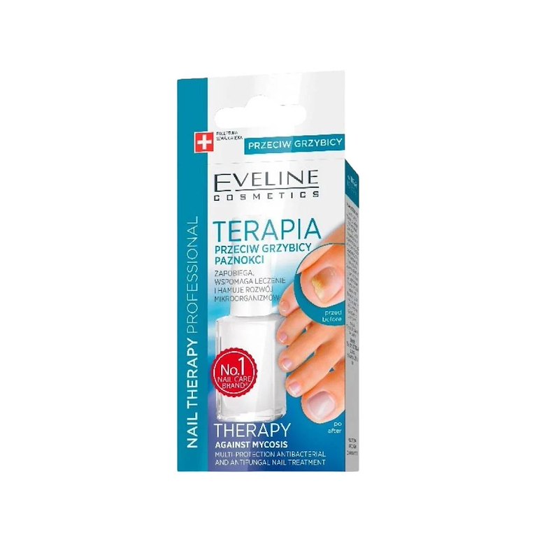EVELINE Serum za Regeneraciju i Negu Noktiju 12 mL; Protiv Gljivica na Noktima