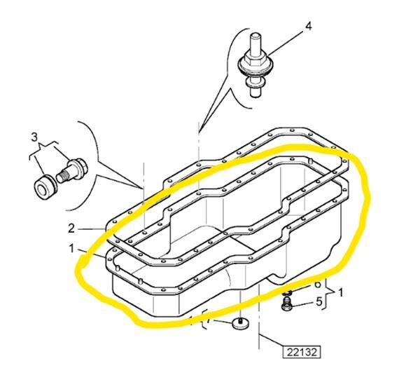 5200523380 karter za Renault Magnum kamiona