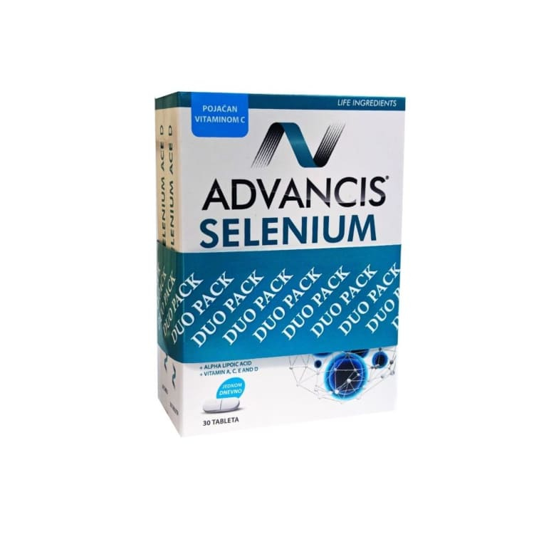 Advancis Selenium ACE D 30 tableta - duopak