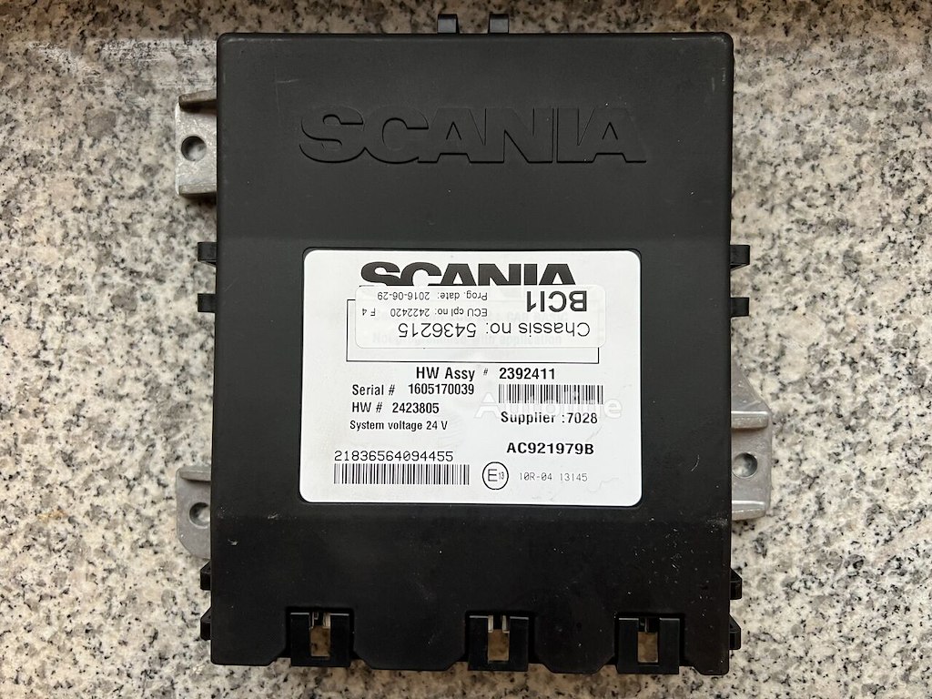 Scania BCI1 ECU, Steuergerät, 2422420 upravljačka jedinica za Scania R-Serie 6x2, Euro 6 kamiona
