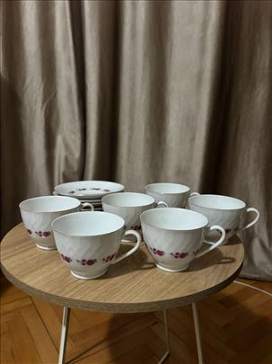 Retro set šoljica – SFRJ – porcelan
