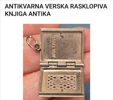 Osveštani antikvarni PRAVOSLAVNI medaljon