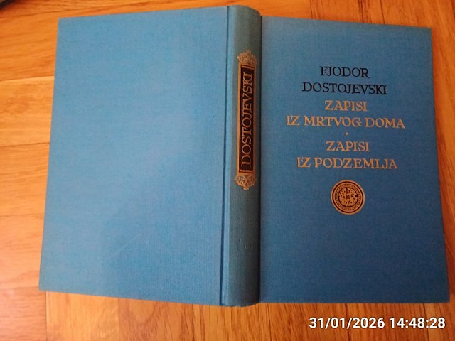 DOSTOJEVSKI, ZAPISI IZ MRTVOG DOMA, ZAPISI IZ PODZEMLJA
