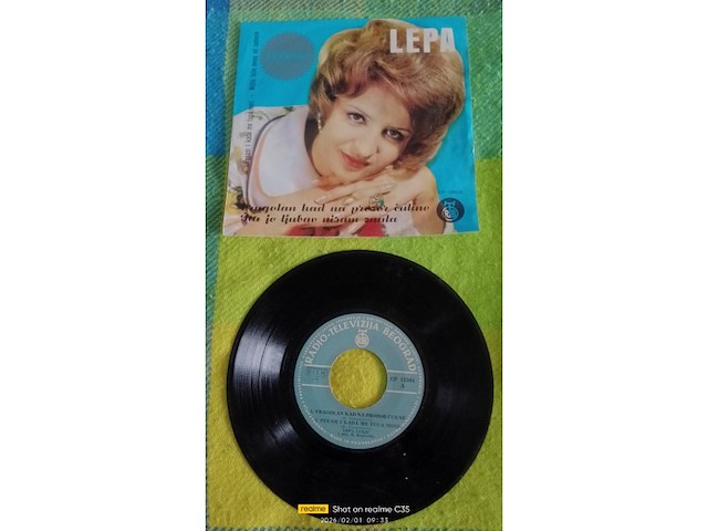LEPA LUKIC 1969 - VRAGOLAN KAD NA PROZOR CUKNE