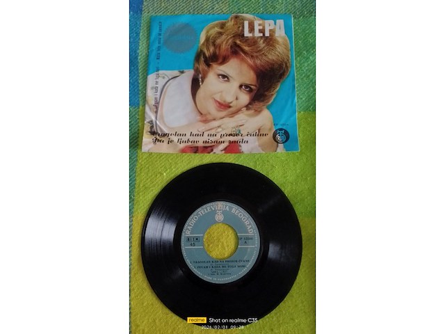 LEPA LUKIC 1969 - VRAGOLAN KAD NA PROZOR CUKNE