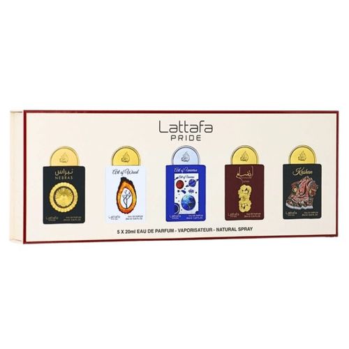 Lattafa Giftset Collection (20ml x 5pcs Gs box - 03 Edp)
