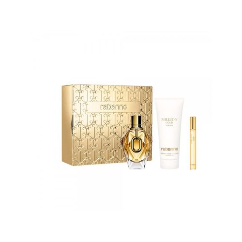 Paco Rabanne Million Gold (Edp 90ml+Bl 100ml+Edp 10ml)