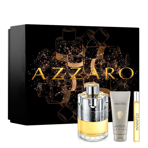 Azzaro Wanted Set (Edt 100ml+Mini 10ml+Gel za tuširanje 75ml)