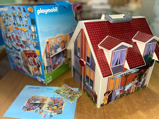 Playmobil kućica set sa koferom