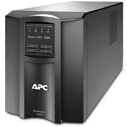 APC SMT1000IC APC Smart-UPS 1000VA, Line Interactive, Sine Wave, Tower, 1000VA/700W, 230V, AVR, 8x IEC C13, Battery Pack 11Ah (RBC6), SmartConnect Port + SmartSlot, Interface Ports USB and Serial ...