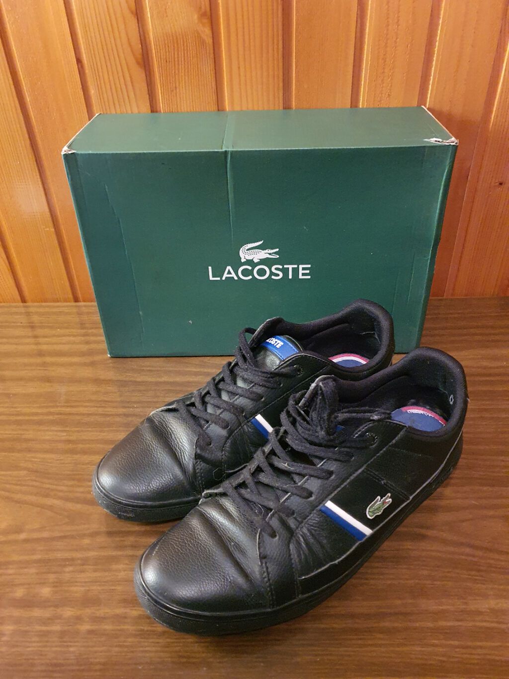 Lacoste kožne patike ORIGINAL 44,5 U dobrom stanju. Broj 44,5/UK 10/