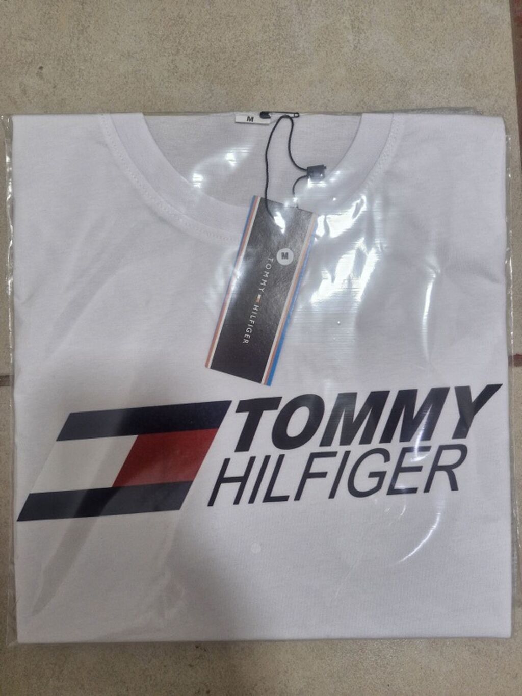 Men's T-shirt Tommy Hilfiger, bоја - Bela