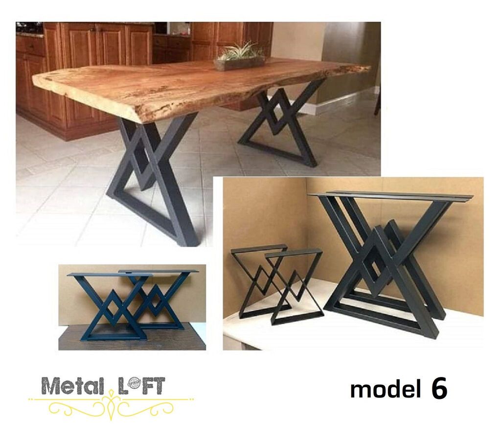 Metalne nogare i postolja – model 6 (ručna izrada po meri) Opis i