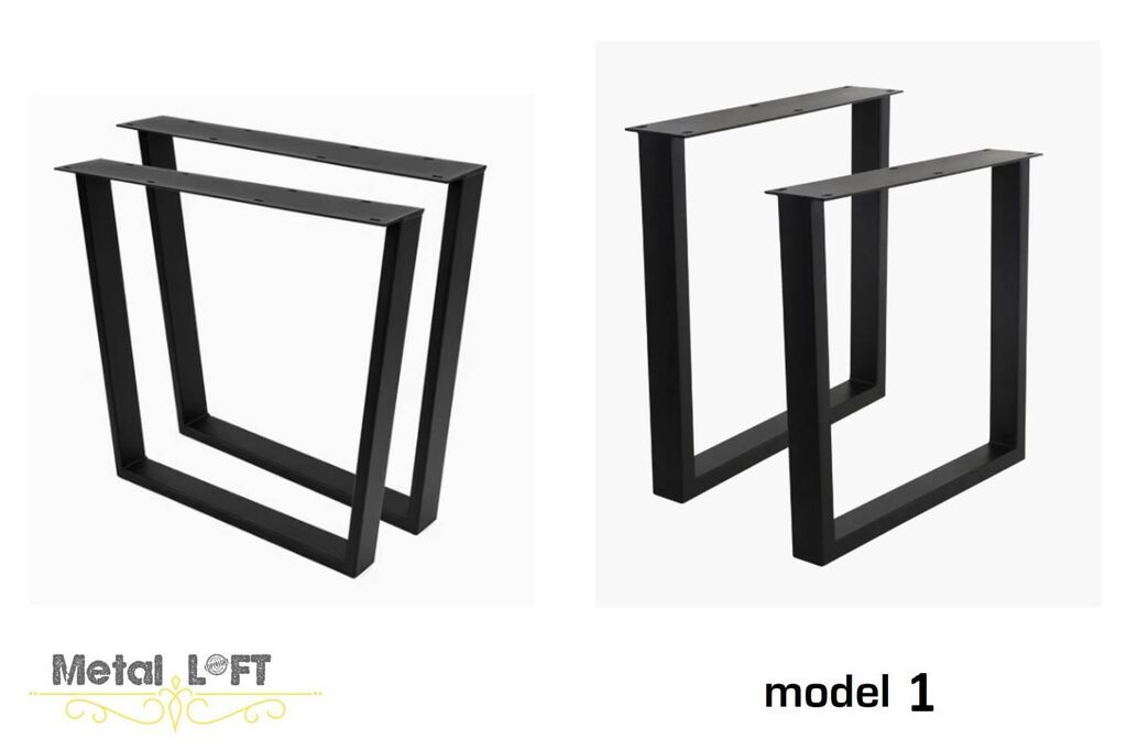 Model 1 - Metalne nogare i postolja za stolove – preko 30 modela