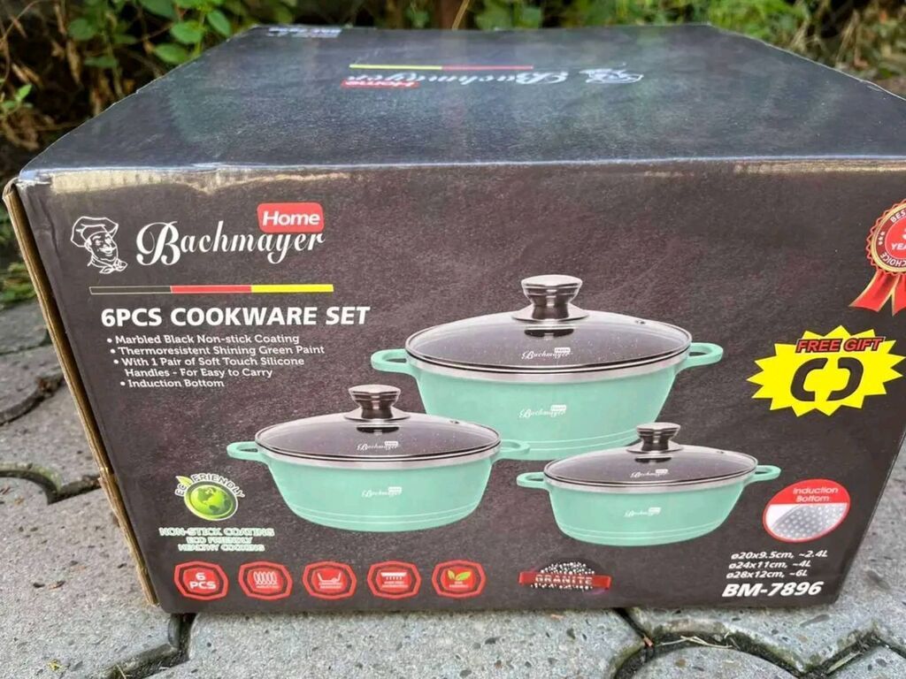 Bachmayer Home set posuđa – 6 delova (model BM‑7896) - Set od 3