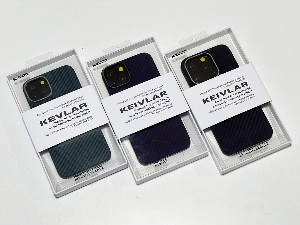 Futrole Kzdoo Keivlar iPhone 13 / 14 / 15 Pro maska kevlar Na prodaju
