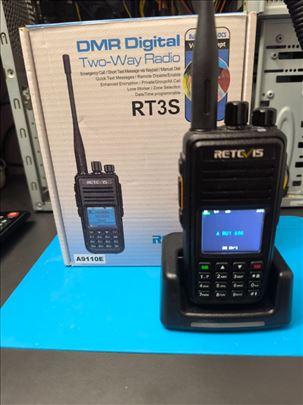 Retevis RT3s DMR Duoband UHF VHF