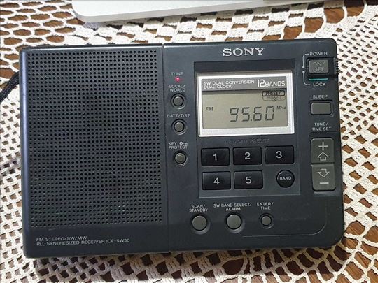 Sony ICF-SW30 FM SW MW Radio Prijemnik Receiver