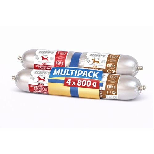 MULTIPACK VBBD Kippy pate salame 2 x 800g govedina pirinač i 2x 800g jagnjetina pirinač