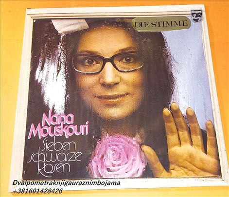 Nana Mouskouri Sieben Schwarze Rosen