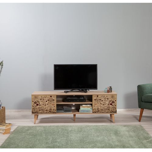 Truva - 731 Sonoma Oak TV Stand