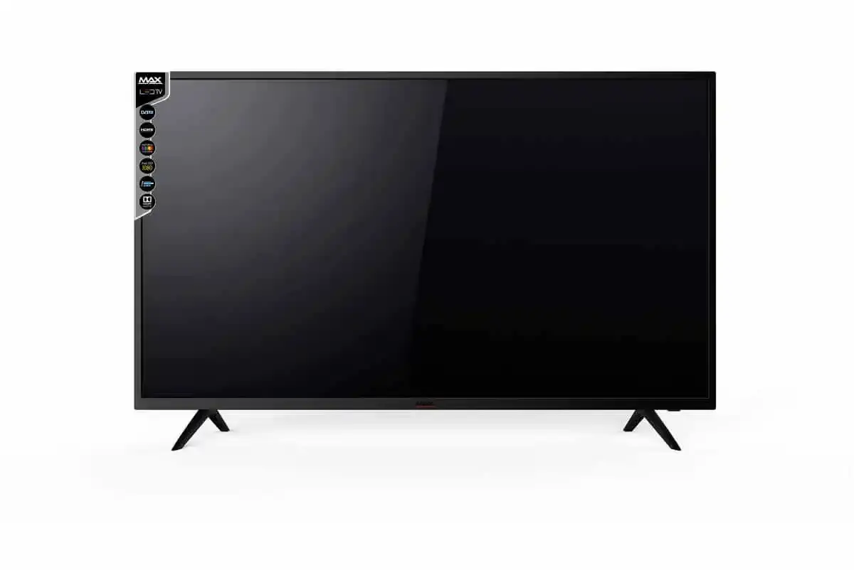 MAX Televizor 43MT302S 43", Smart, 1920x1080, Full HD,LED , DVB-T2, C, S Frameless, Crni
