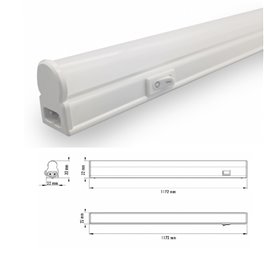 SVETILJKA LED 16W 6500K SA PREKIDAČEM BELA L1172mm