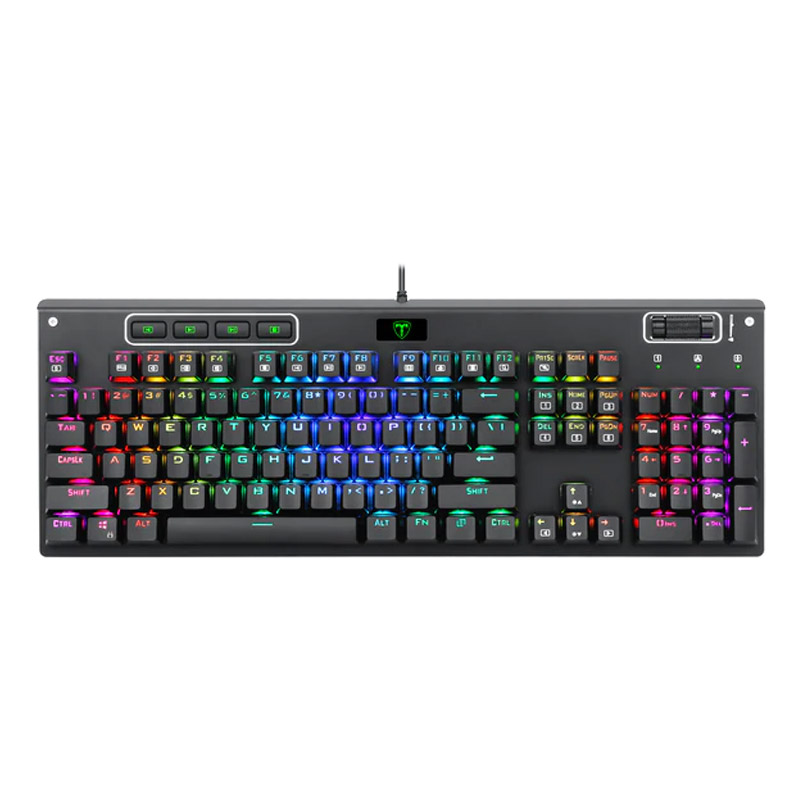 GAMING MEHANICKA TASTATURA T-DAGGER ADRIATIC TGK316-BL (PLAVI SWITCH) CRNA