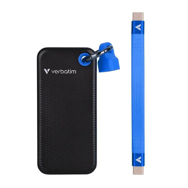 VERBATIM PocketSSD 1TB Black/Blue