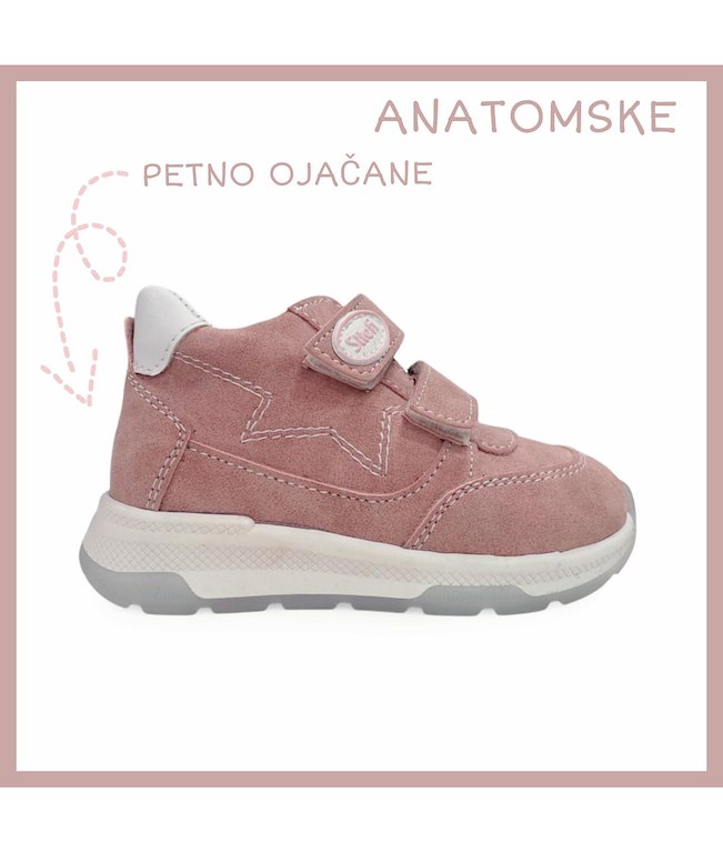 DEČIJE PATIKE STTEFI - GIRLY / ROSA