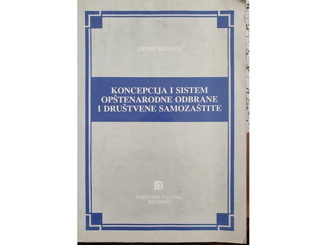 Koncepcija i sistem opštenarodne odbrane