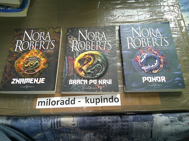 Nora Roberts U znaku sedmice komplet 3 knjige