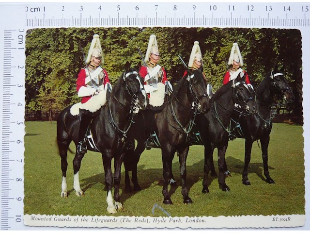 Mounted Guards of the Life Guards (The Reds) Hyde Park