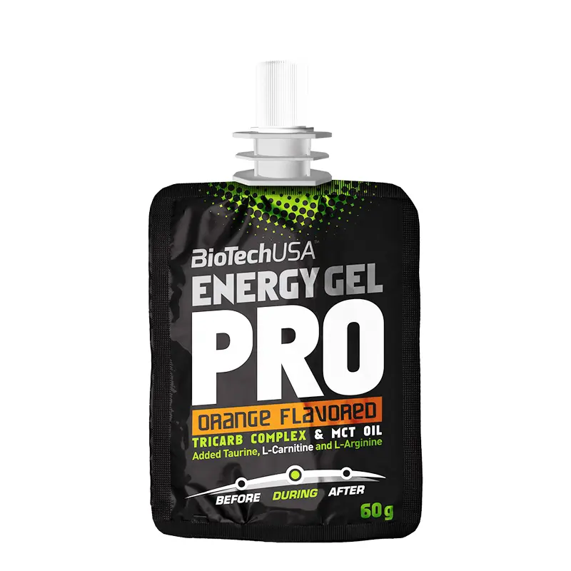 BIOTECHUSA Energy Gel Pro sa ukusom narandže, 60g